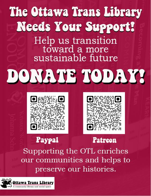Ottawa Trans Library | A community library and social space.