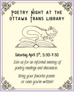 Ottawa Trans Library | A community library and social space.